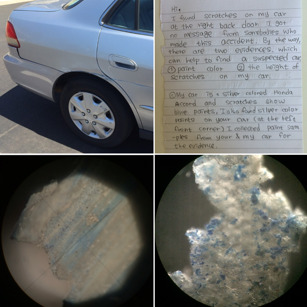 Cracking a Hit-and-Run Whodunit - With Lasers - Research Blog